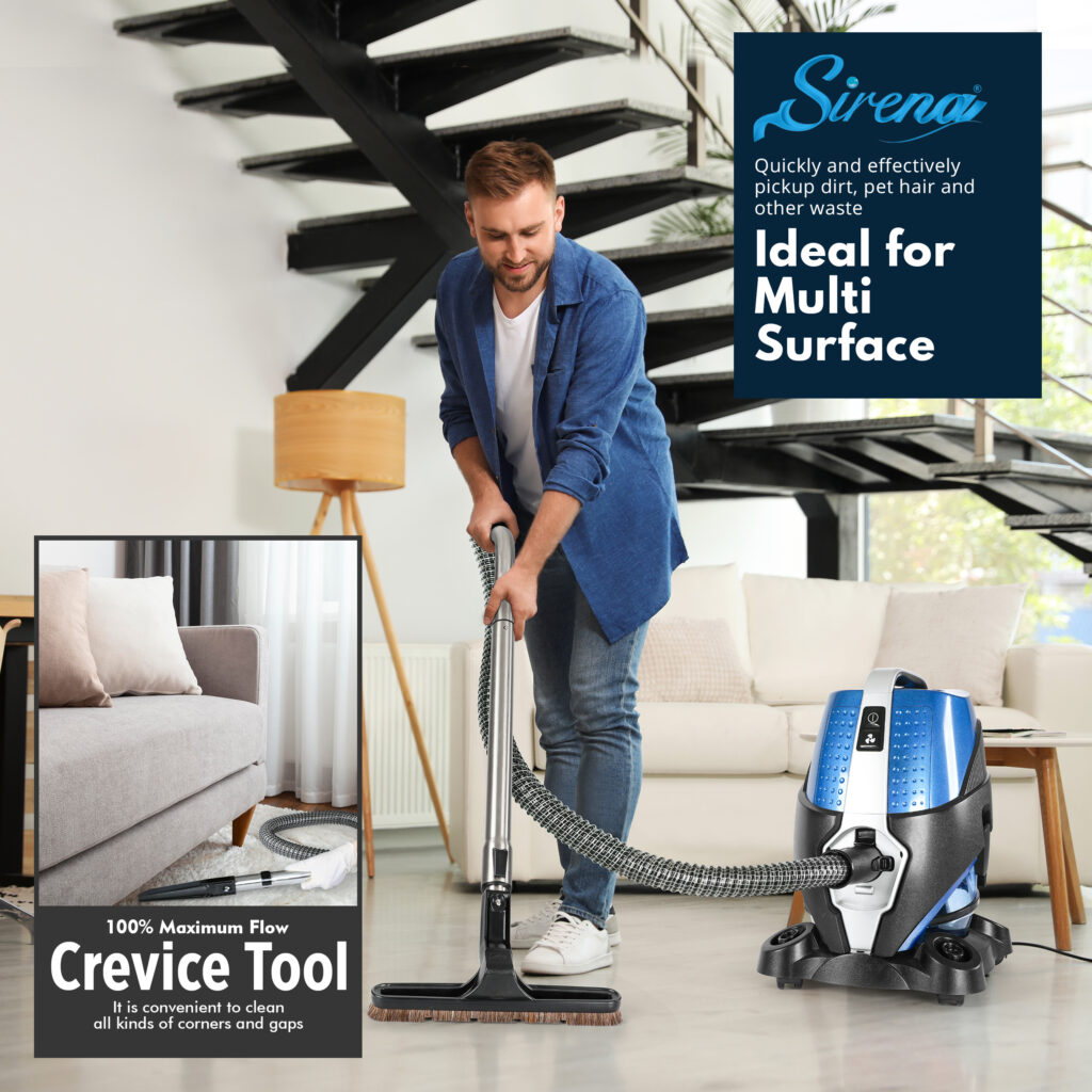 Why Water Vacuums Are Better Than Traditional Canister Vacuums - Sirena Inc